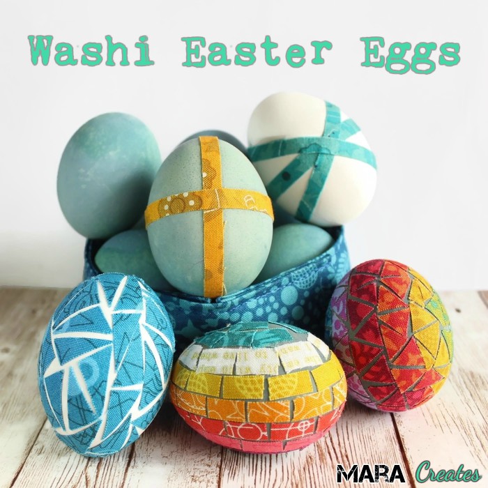 Mara Creates: Washi tape Easter Eggs