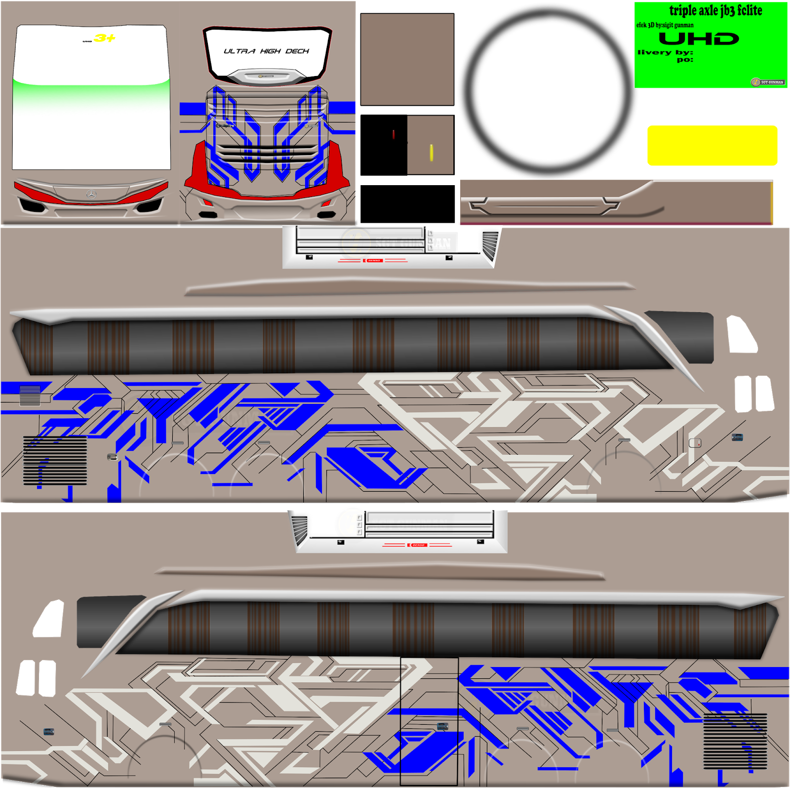 Livery Bus Simulator Indonesia New 5 - Skin Bus Simulator Indonesia