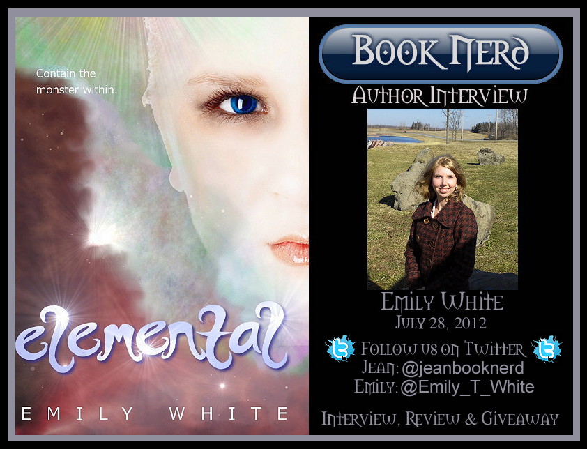 Emily White Author Interview ~ JeanBookNerd