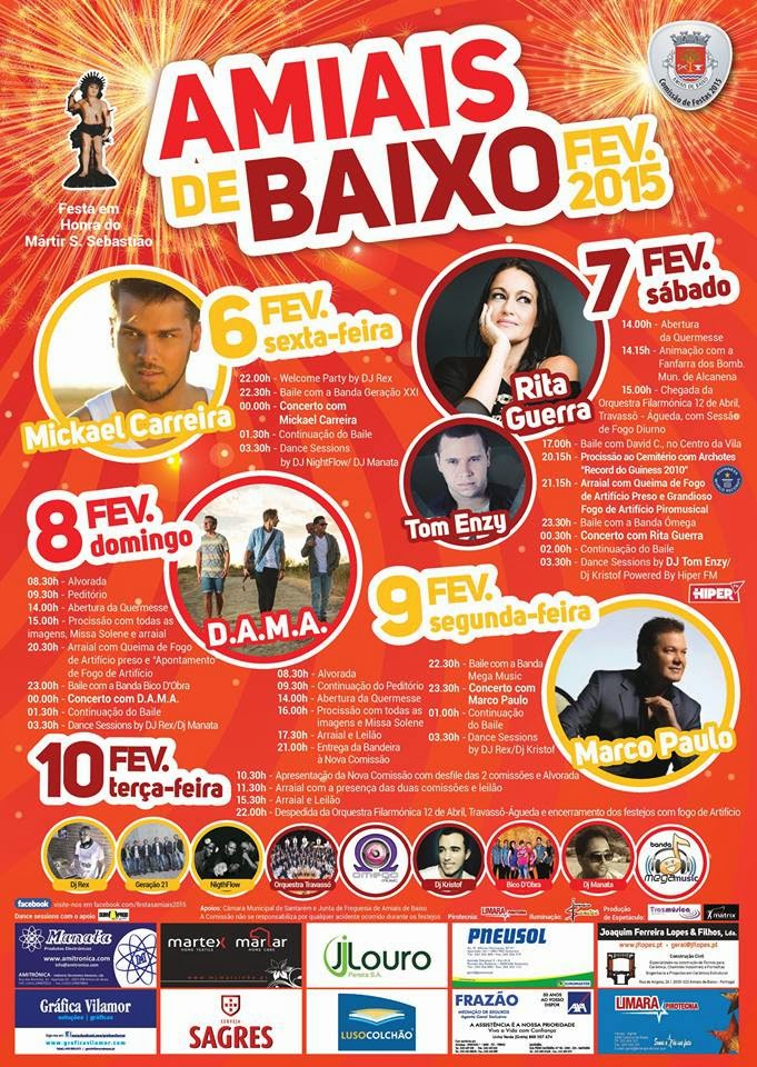 CARTAZ FESTAS DE AMIAIS DE BAIXO 2015