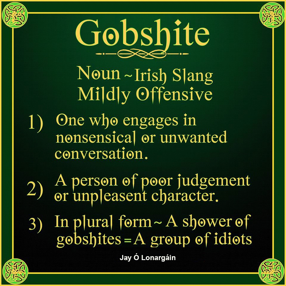 Windlooper: Definition Gobshite