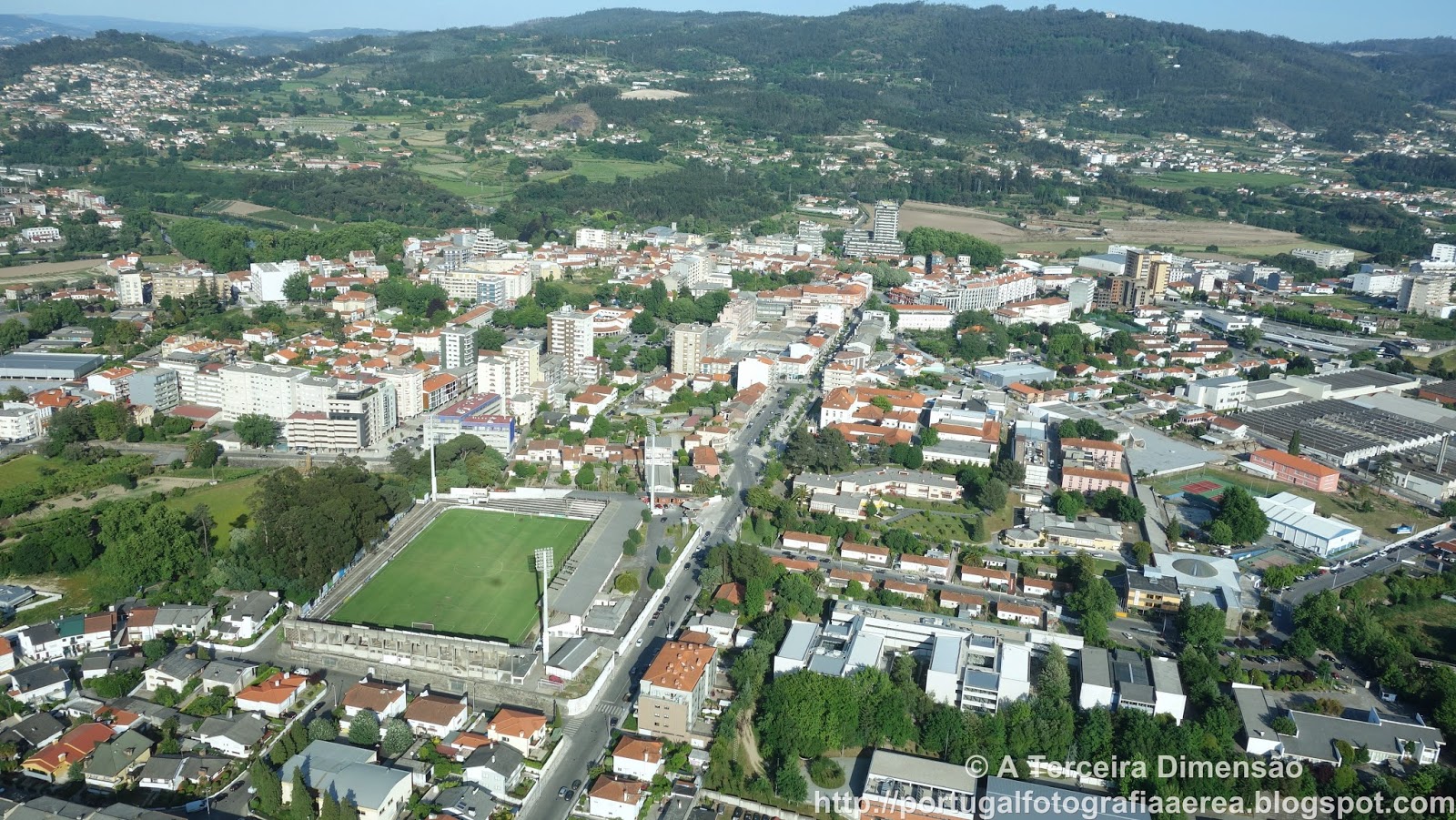 A Terceira Dimensão - Fotografia Aérea: Santo Tirso