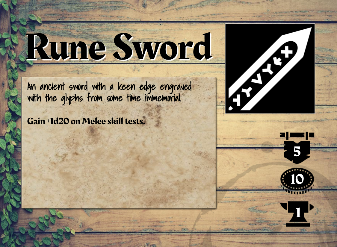 Tool Trunk Thursday: Rune Sword | Starships & Steel: Tool Trunk ...