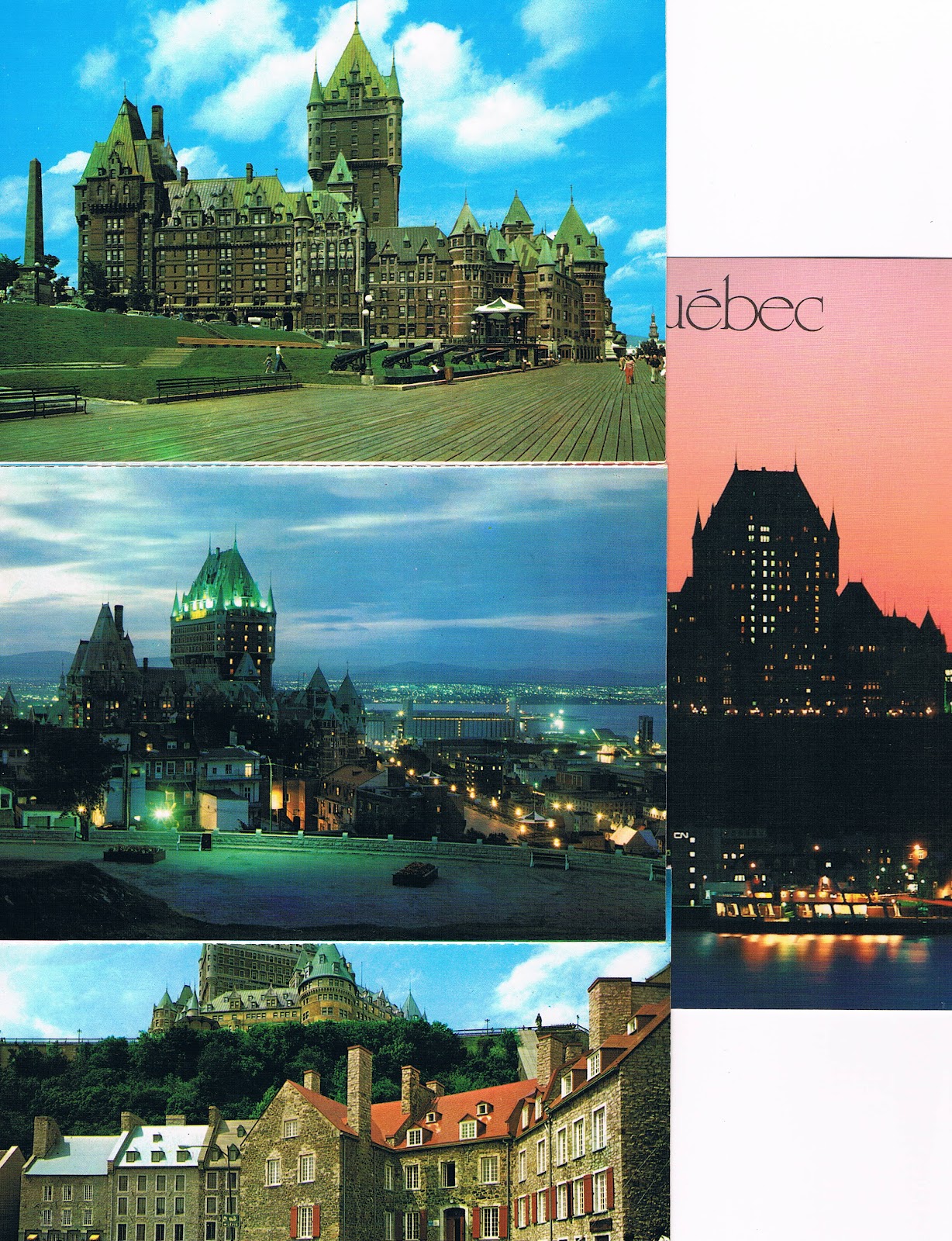 Reflective Thoughts by Barbara: A POSTCARD FROM QUEBEC CITY QUEBEC