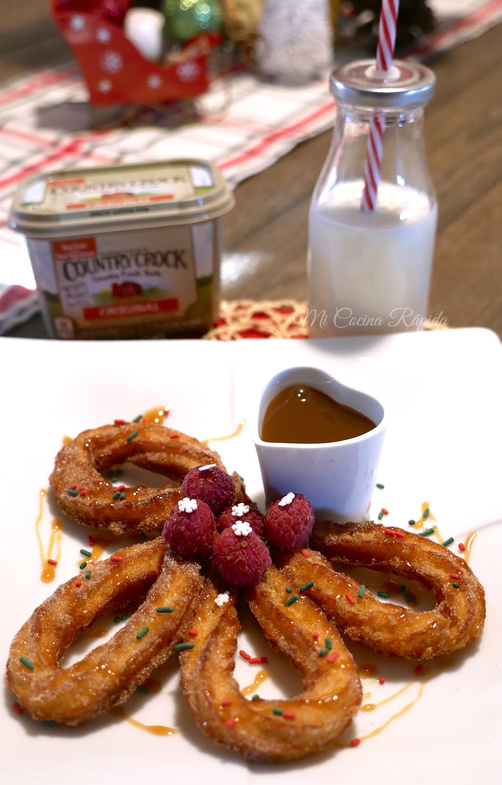 Churros con Azúcar y Canela