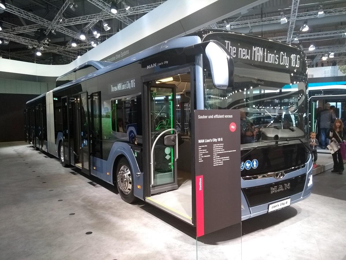 Buses que utilizan GNC, el nuevo mercado urbano