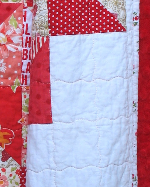 Ye Olde Sweatshop: How to Make a Minky Quilt Part 5 - Quilting