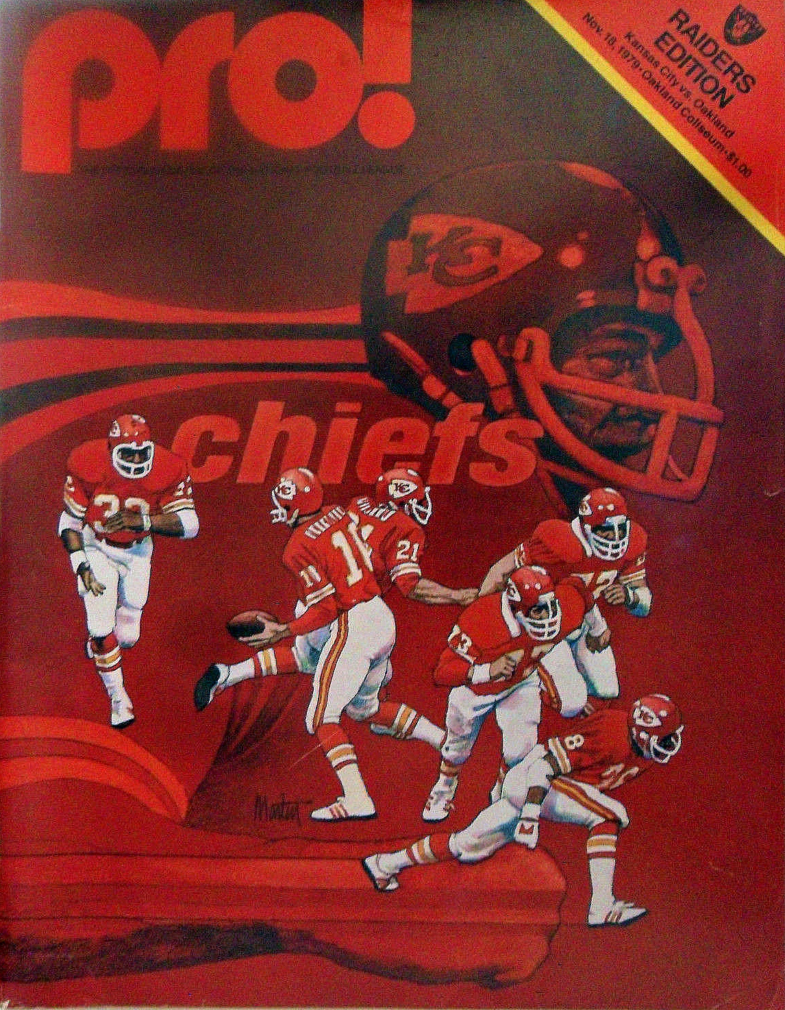 Pro Football Journal Presents: NFL Art: 1979 NFL Game Program Art