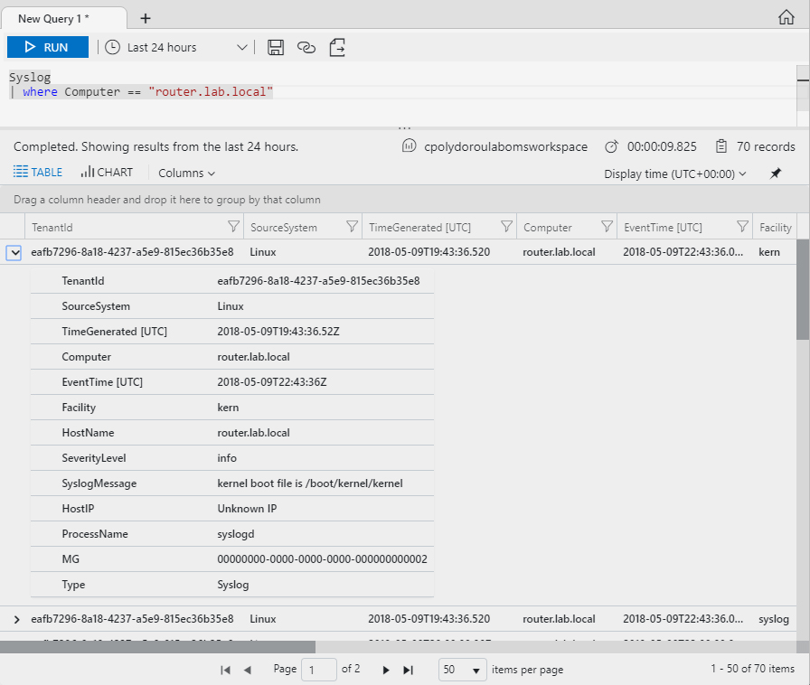 Syslog Message Collection for OMS from sources that do not support the agent