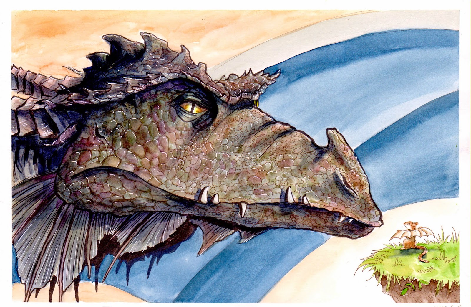 Carmen's Fun Painty Time: Mouse and Dragon