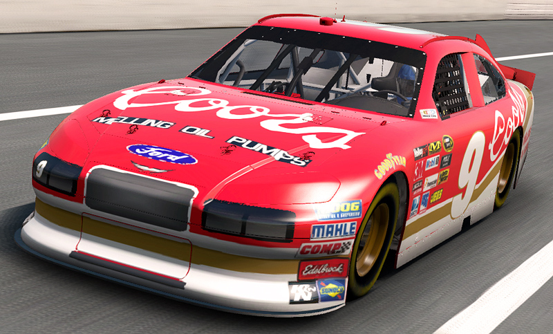 NASCAR The Game: Inside Line: #9 Bill Elliott Coors & Melling Oil Pumps ...