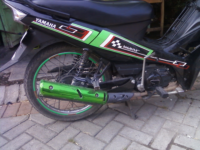 Modifikasi Motor Yamaha Vega R Lama