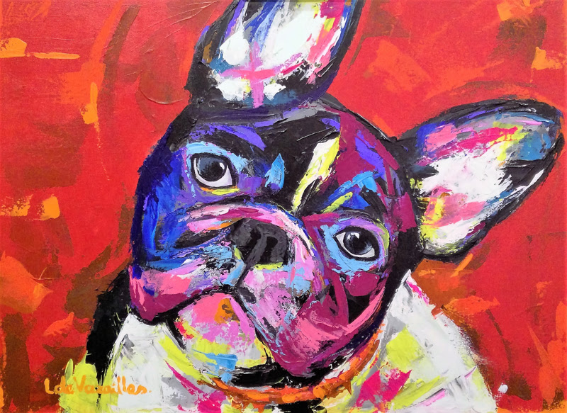 Artospective: Expressionist Figurative Paintings by Laura de Vazeilles.