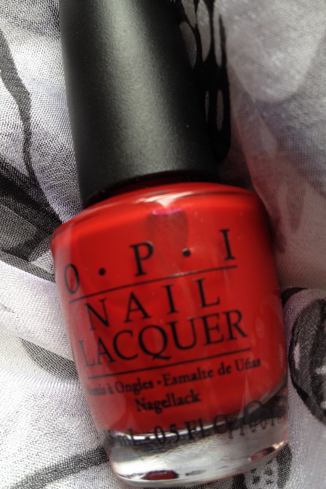Miss Lauren Loves: Opi Big Apple Red!