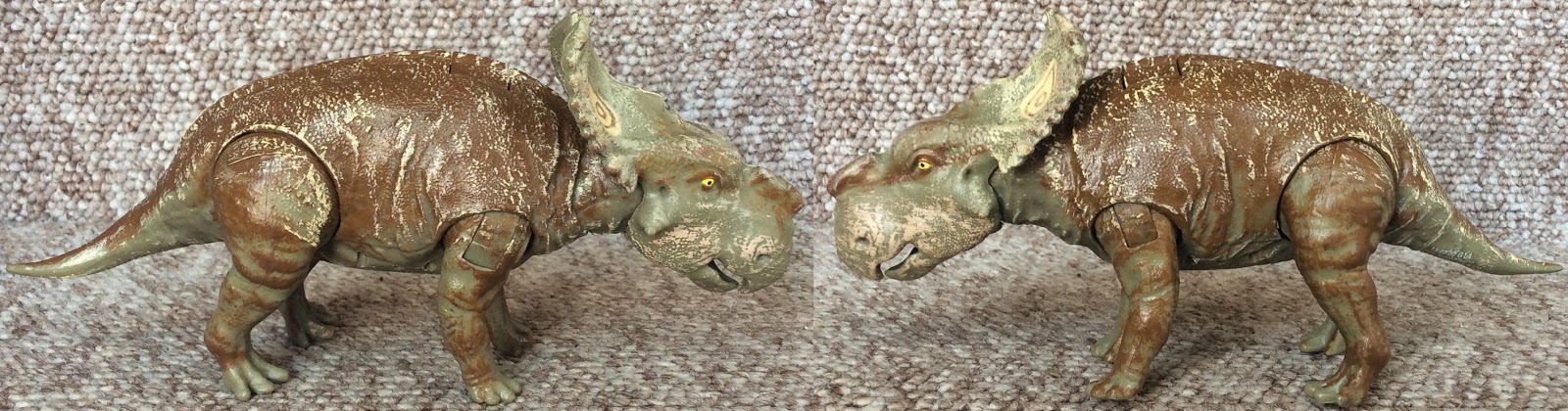 Friendly Barghest Toy Reviews: Walking with Dinosaurs 3D Scowler the Pachyrhinosaurus Action Figure