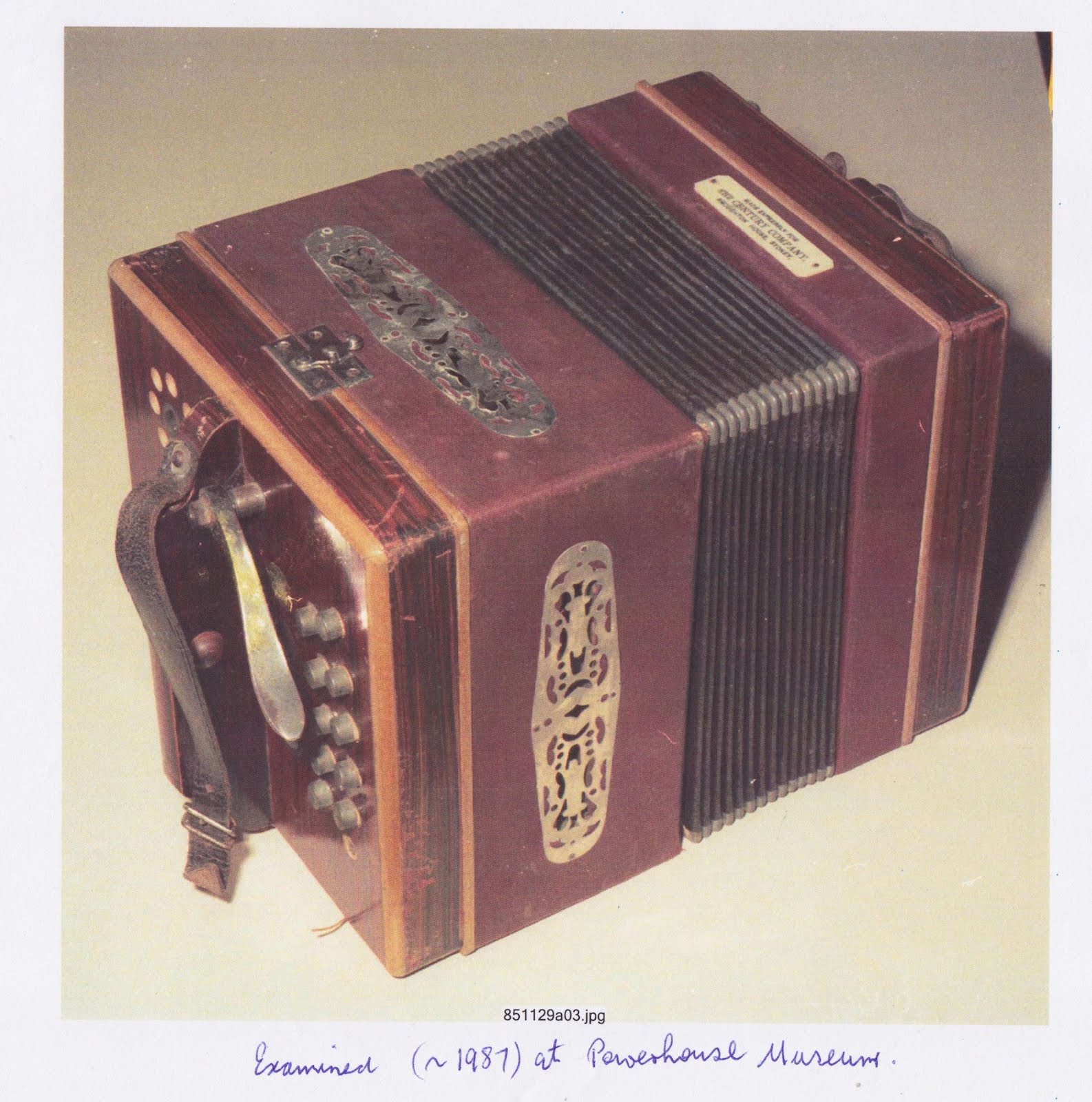 The Bush Music Club: From the Archives - Concertina & Accordion images ...