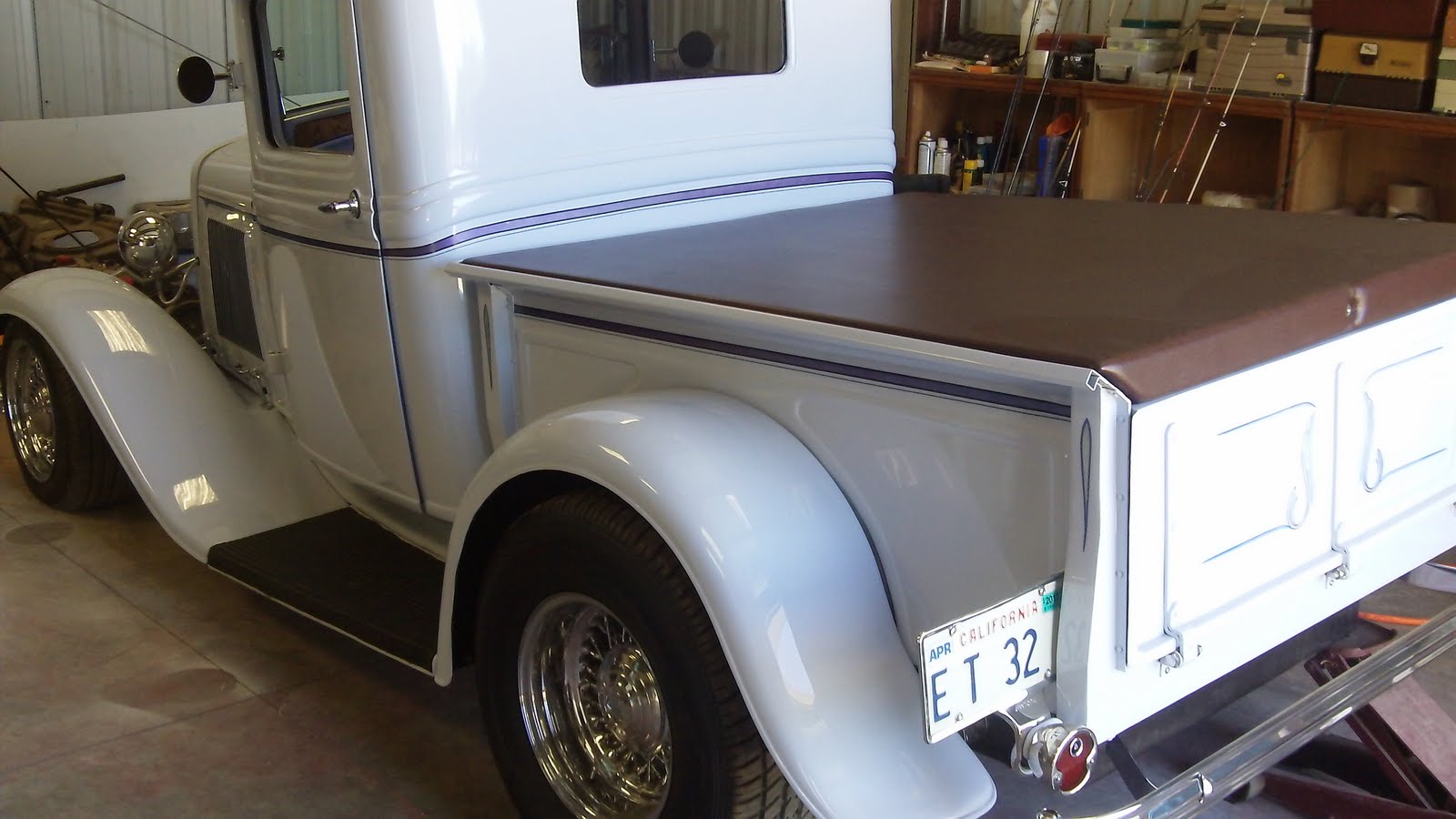 Allstar Upholstery: '32 Ford pickup complete build...