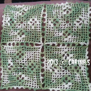 Carinas virkning: Virkad ruta