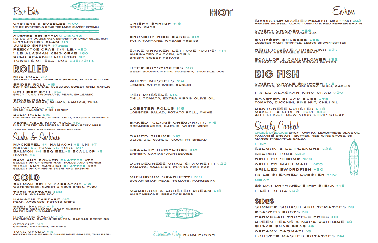 Catch nyc menu - mlmname