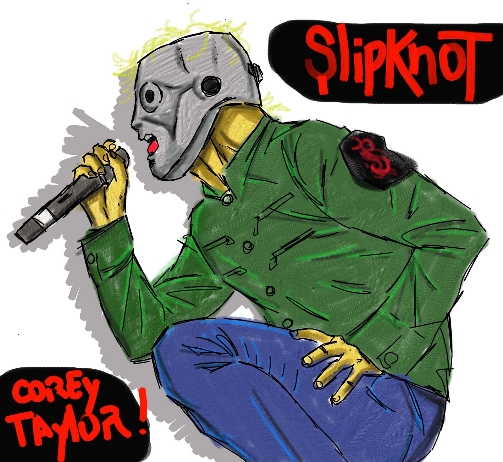 ComicMGH8: Corey Todd Taylor by Lorenzo Brozz