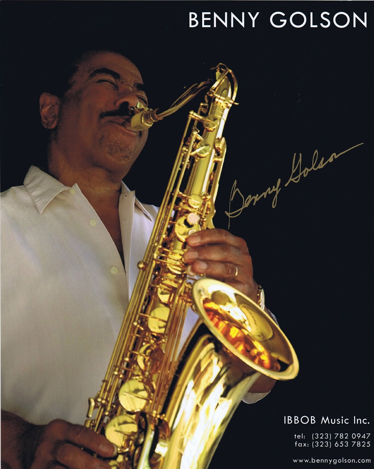 Autografy Maćka: 101. Benny Golson