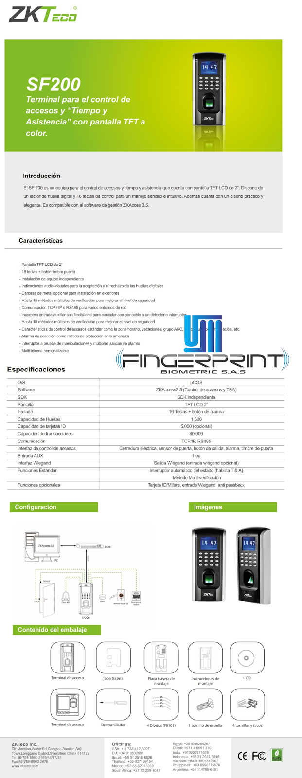 ZkSoftware en colombia : 2015