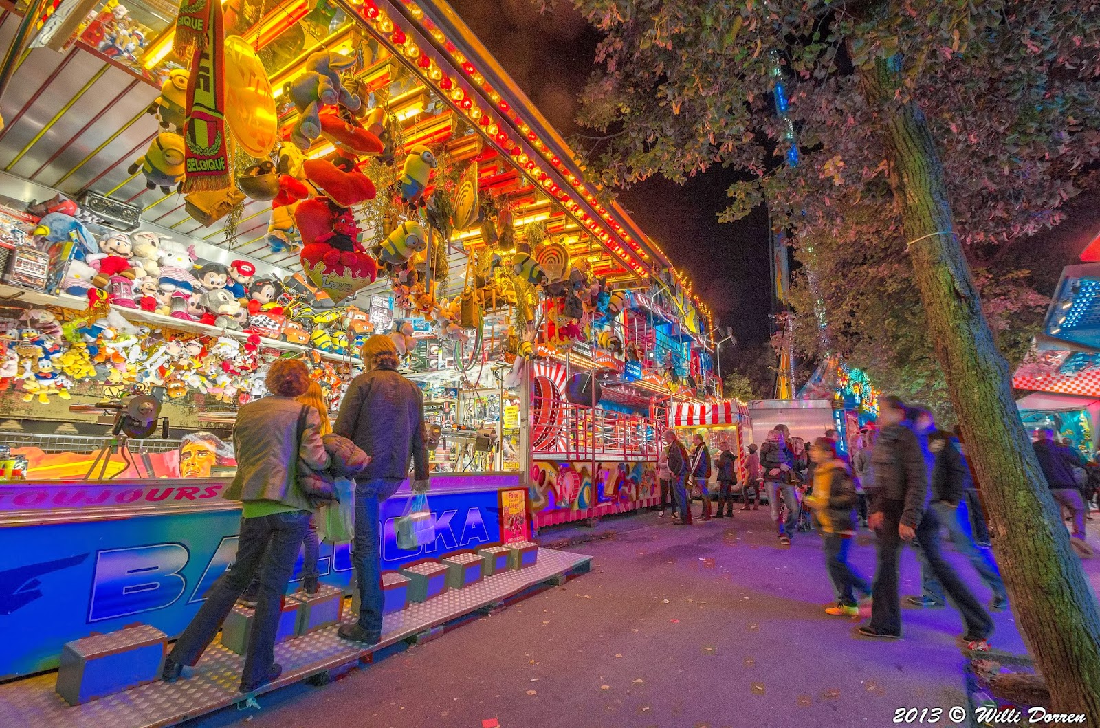 la ville de liege et ses quartiers: la foire de liege 2013