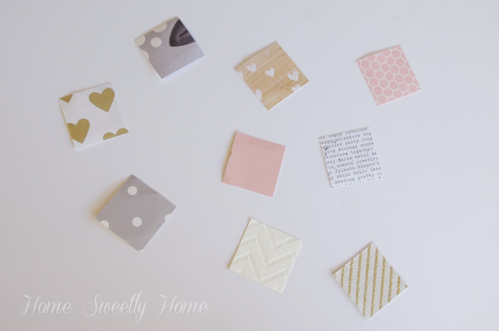 Home Sweetly Home: Pretty Paper Chain