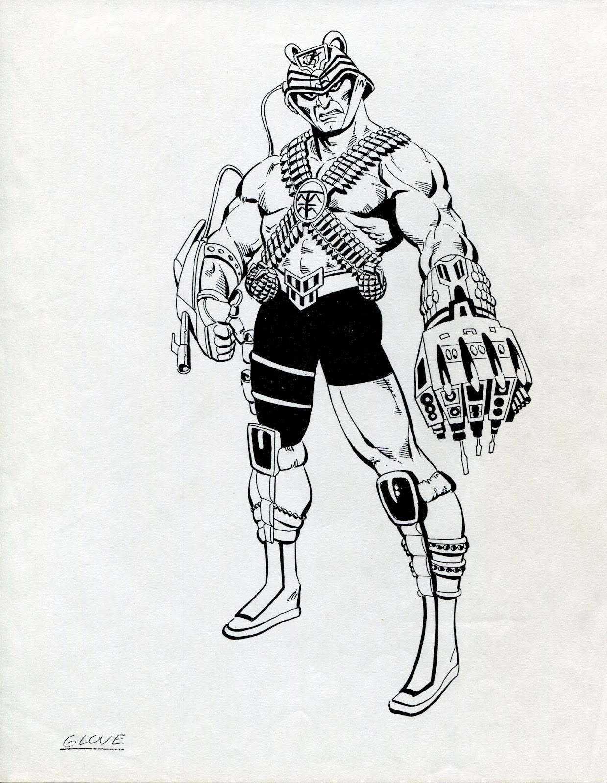 Flooby Nooby: Bionic Six - Concept Art by Alex Toth