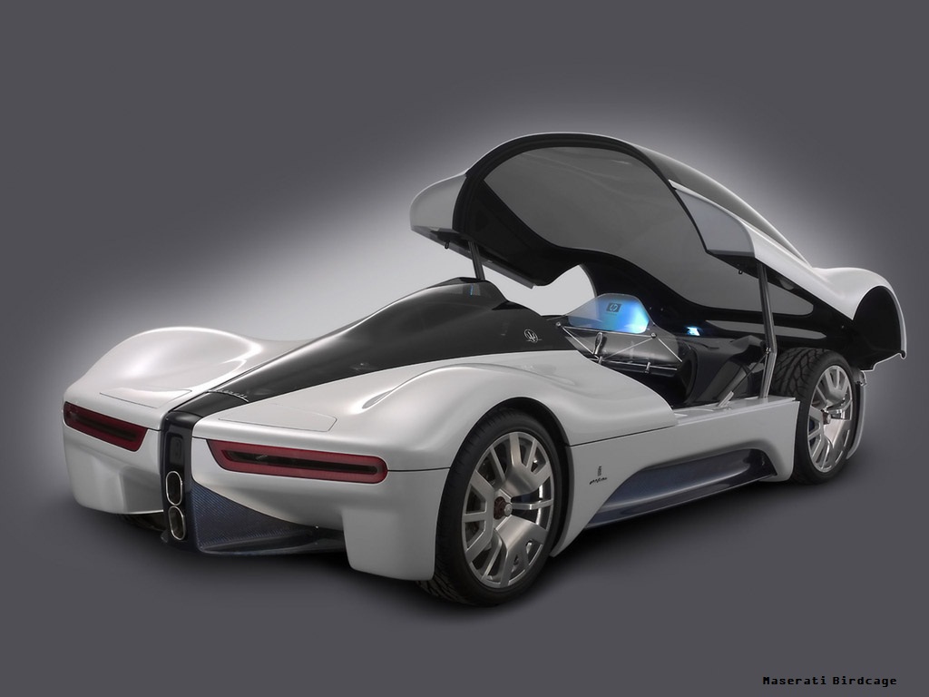 Maserati Birdcage Rear Car Wallpaper HD 2012