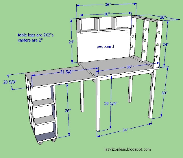 Lazy Liz on Less: Arts and craft center