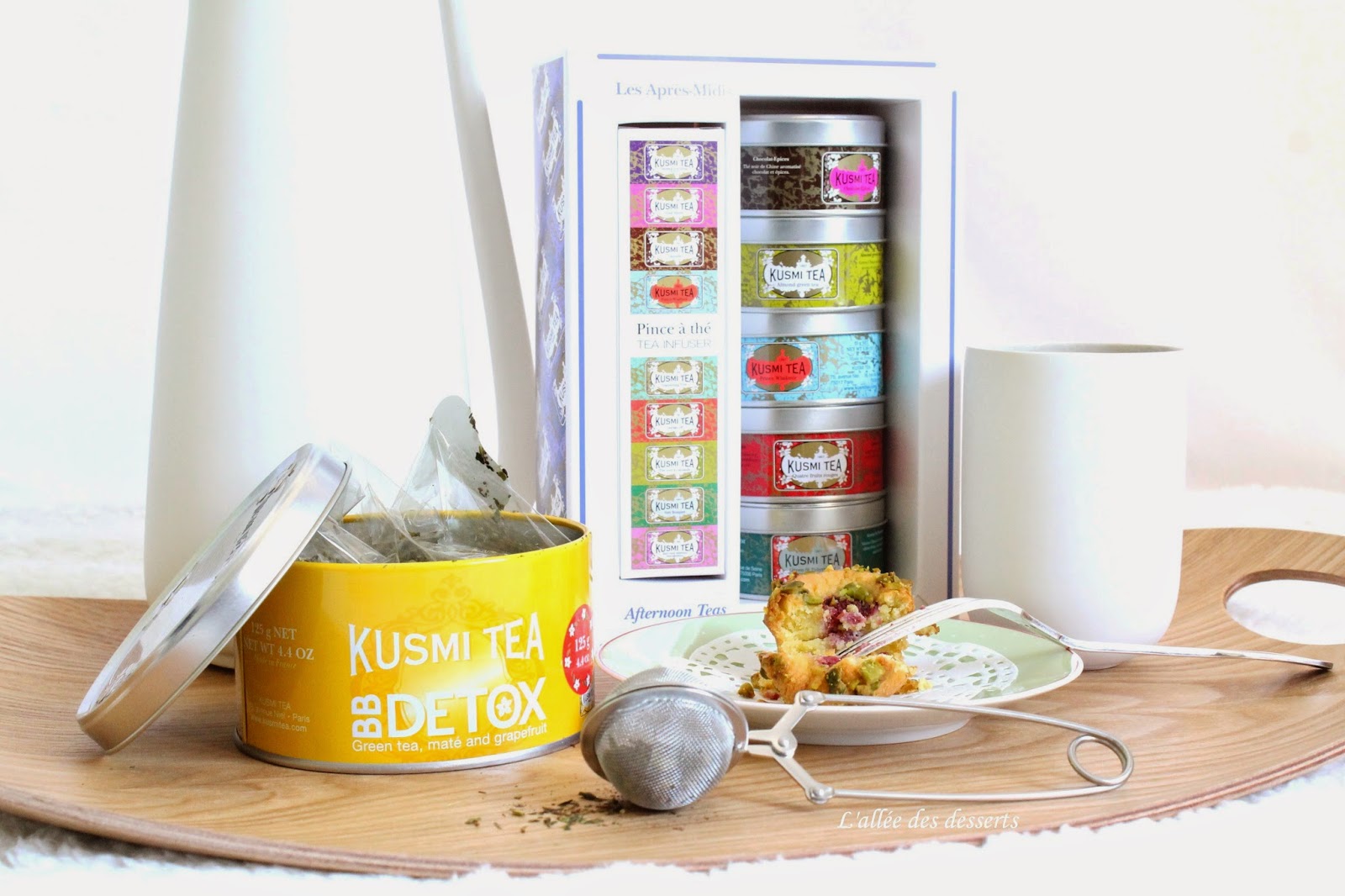 L'allée des desserts: Du Kusmi Tea pour le Tea Time