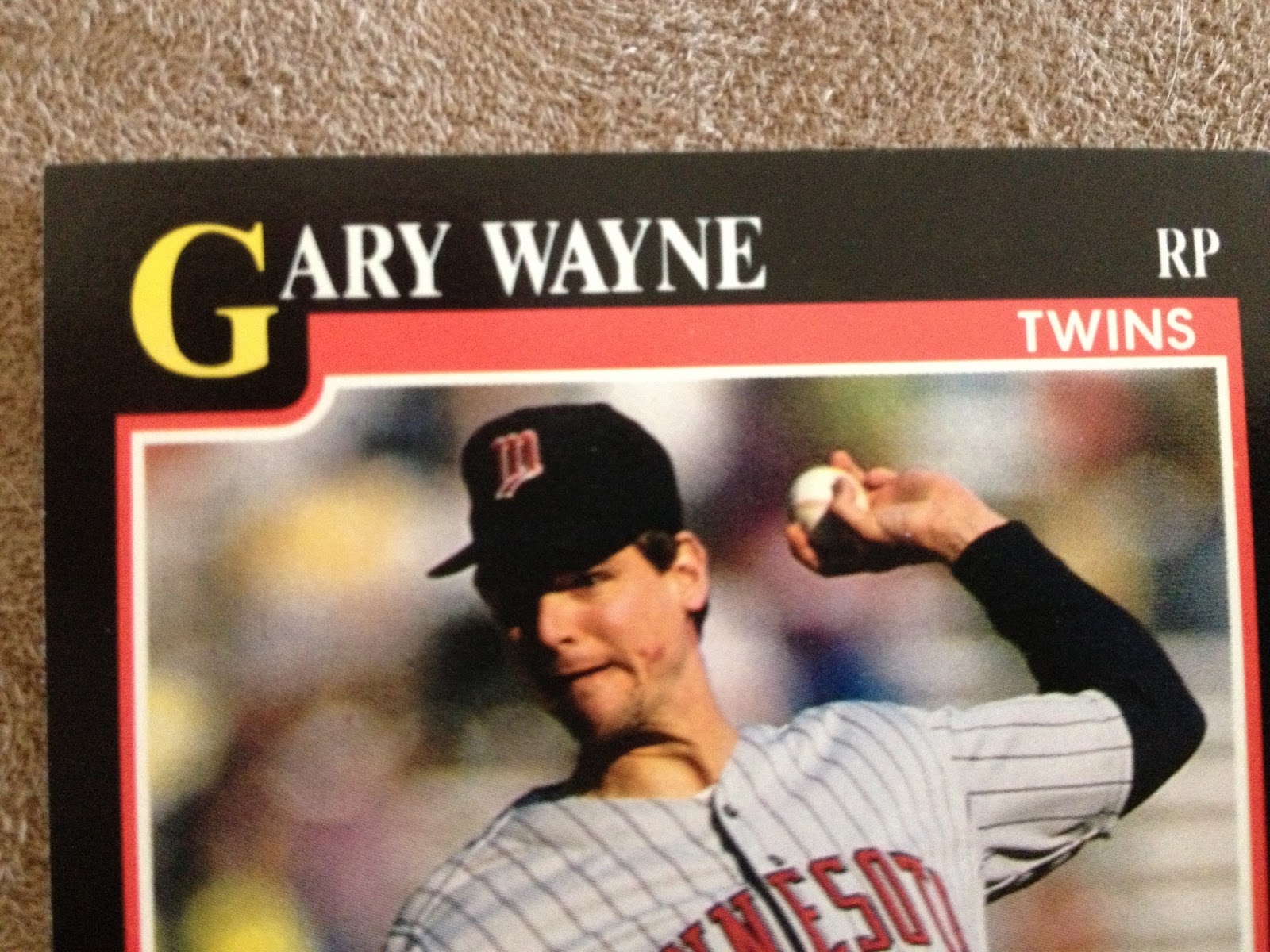 Kevin Slowey was Framed!: Gary Wayne's 1991 Score Pitch Face on Famous ...