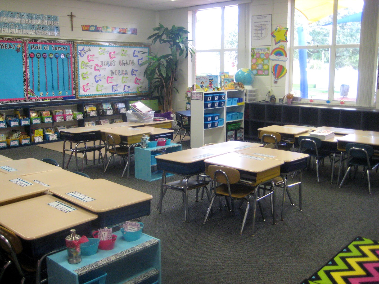 Let's Get Fancy in First: Classroom Tour