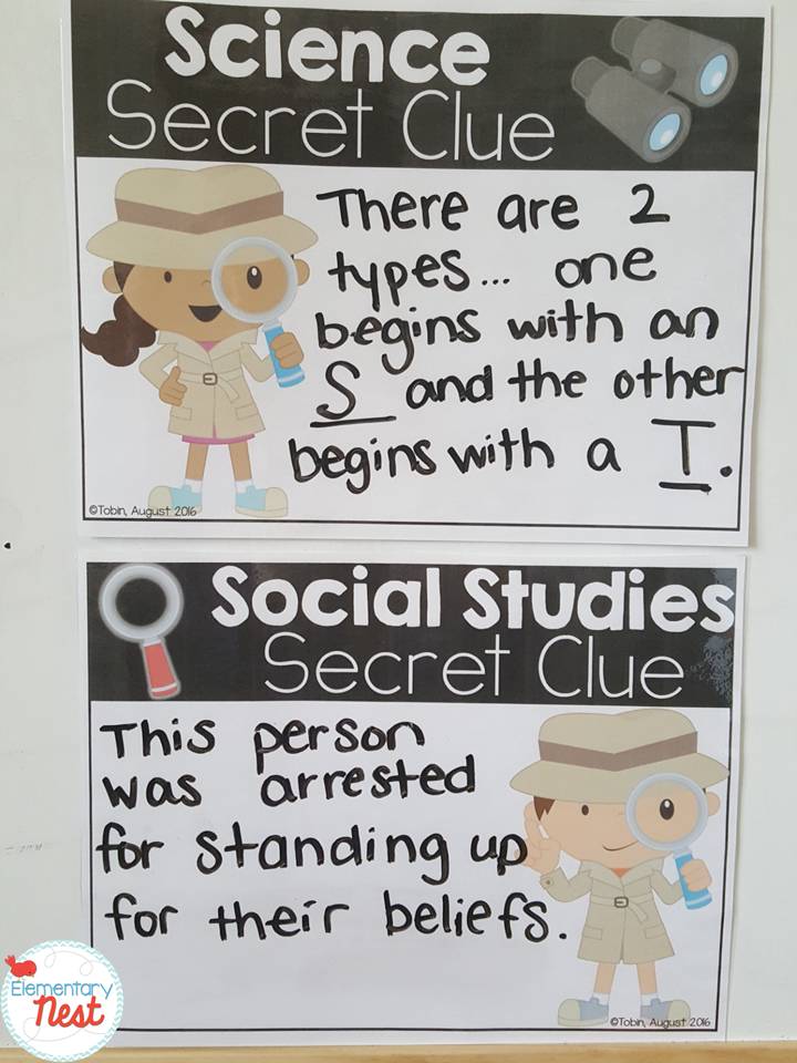Weekly Reading Mystery FREEBIE [Sci. & SS Integration] | Second Grade ...