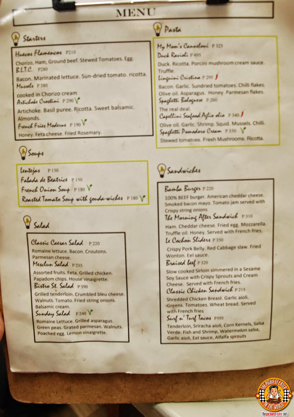 THE PICKIEST EATER IN THE WORLD: BAMBA: SHAKING UP DINING AT THE SOUTH!