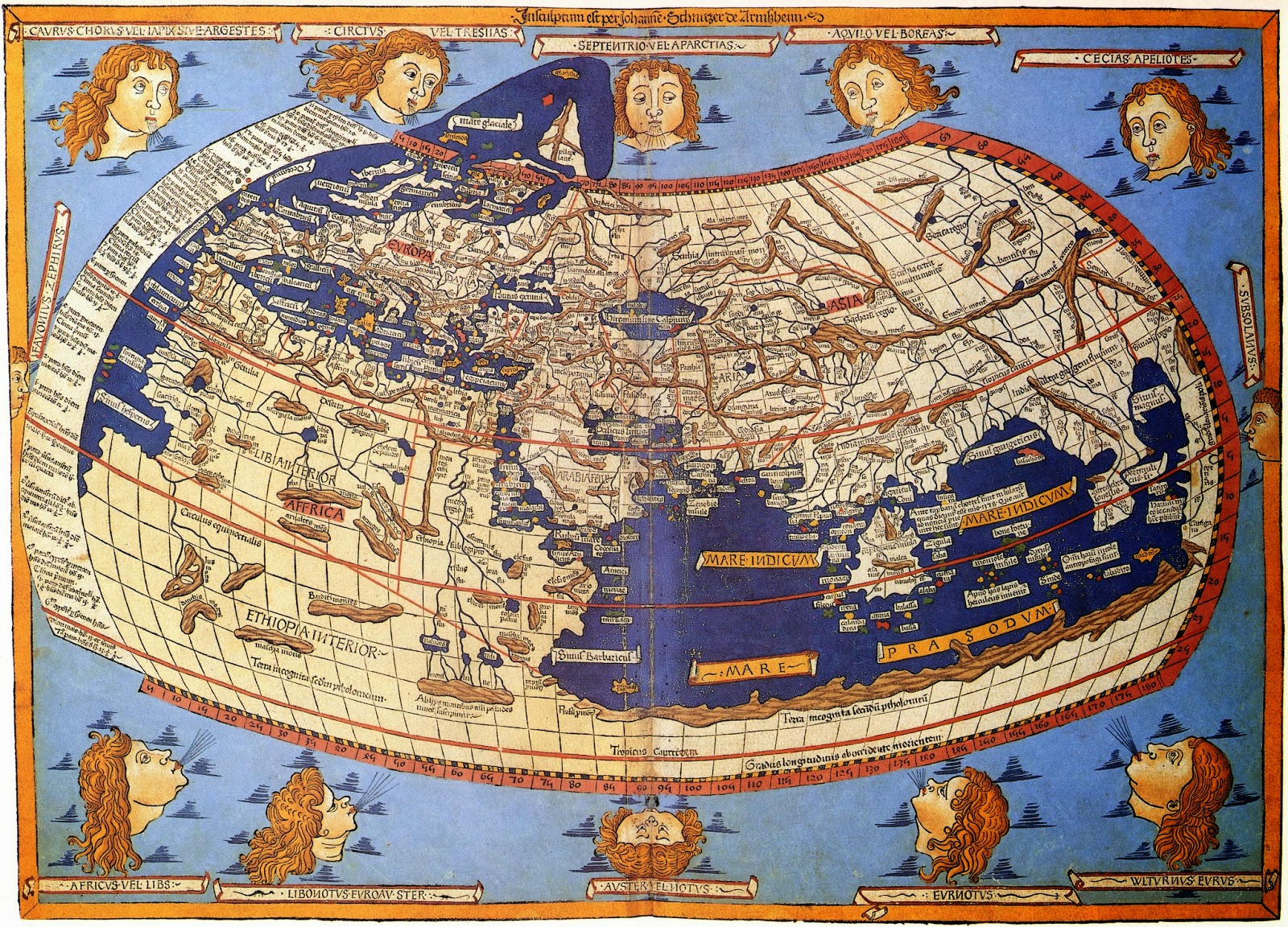 Dessin et peinture à l'école: Mappa Mundi
