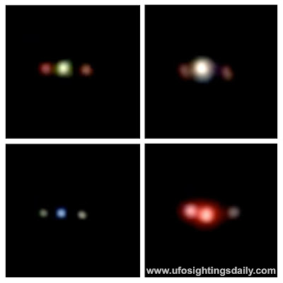 UFO SIGHTINGS DAILY: Colorful UFO Over Davis, California On Oct 2, 2012.