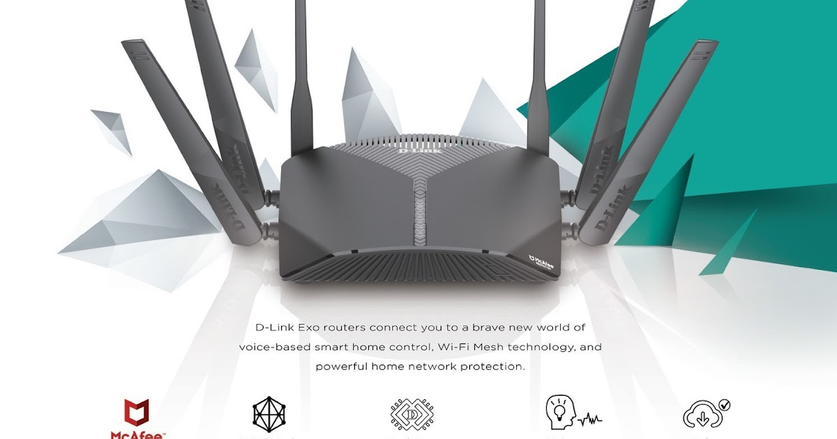 D-Link Introduces New Exo Router Series with McAfee Protection - Tech ...