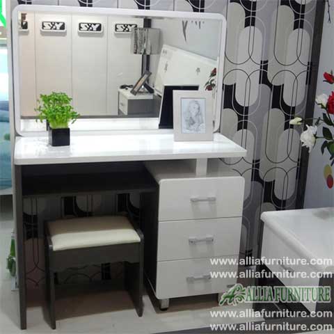 Meja rias minimalis modern model sunny - Allia Furniture