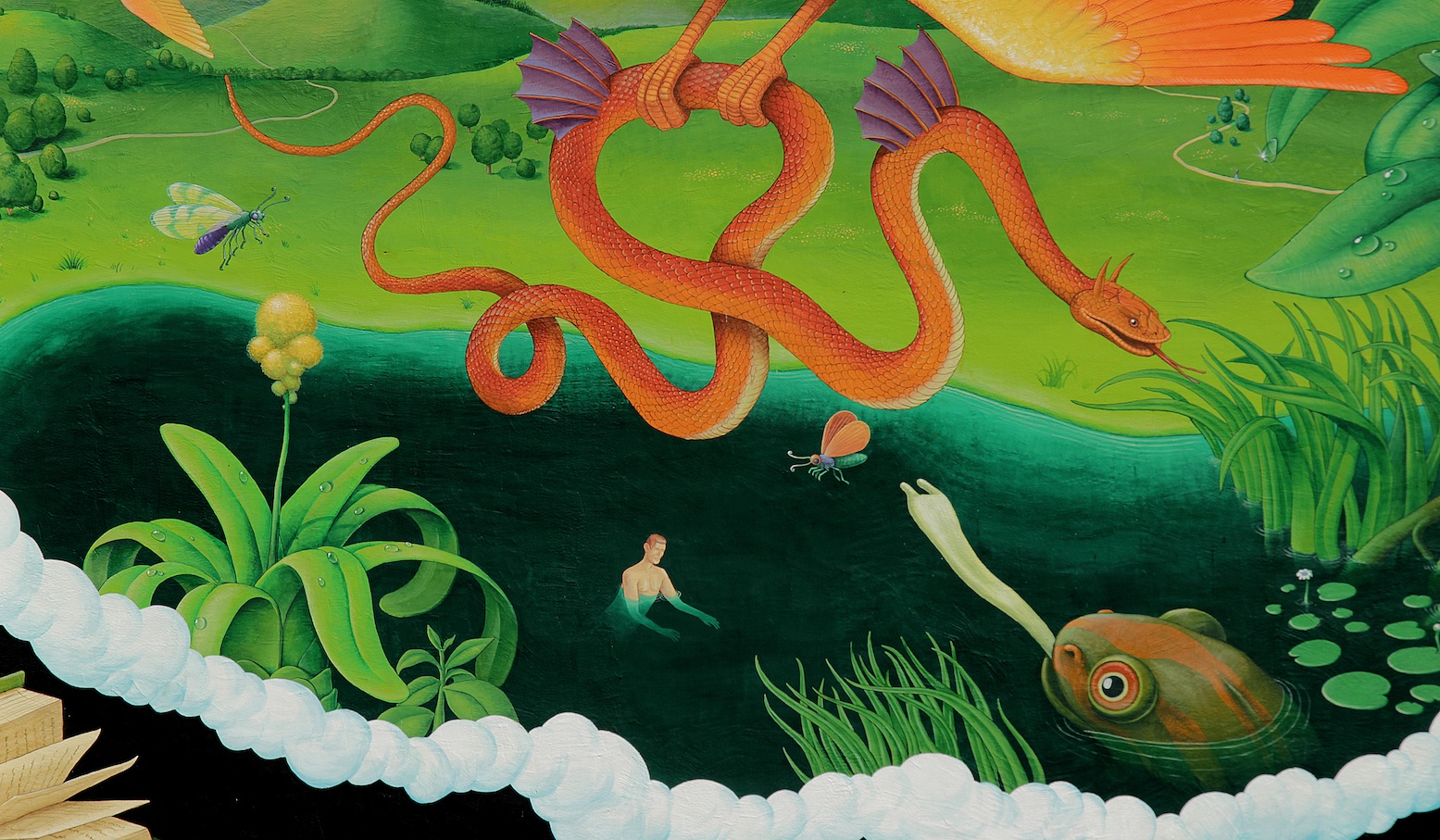 Interesni Kazki (Waone) New Mural In Moscow, Russia – StreetArtNews