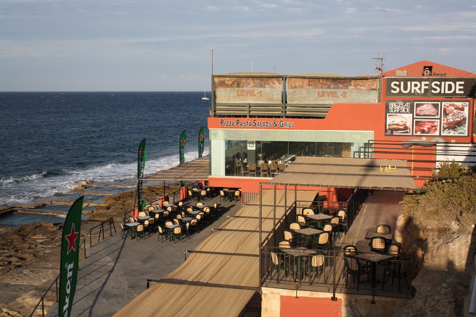 Malta 2013: Lieblingsrestaurant Surfside Bar & Gril