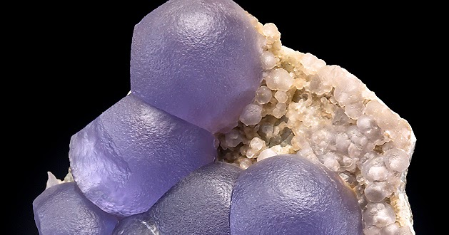 Botryoidal Purple Fluorite on Matrix! | Geology In