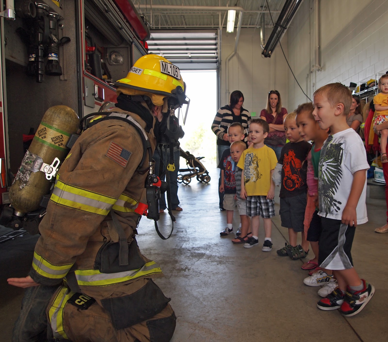 Cornerstone Preschool: The Firehouse Field Trip