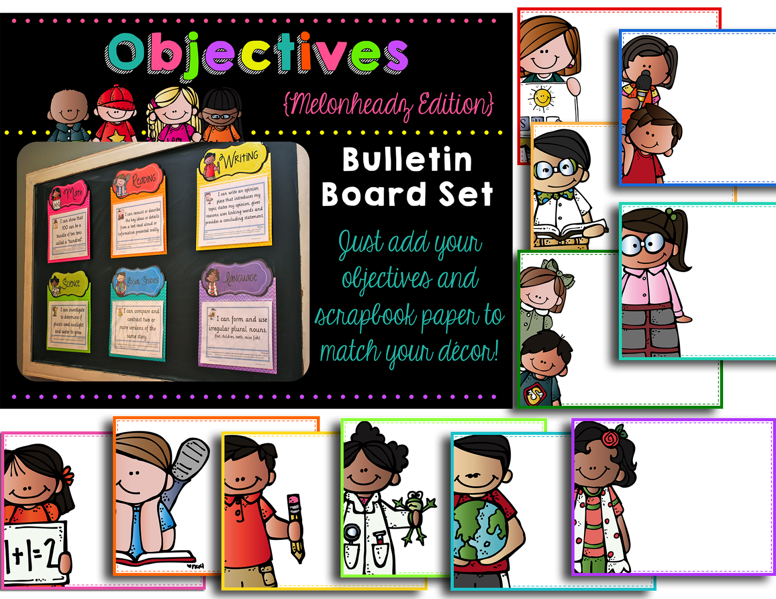 Easy Objectives Display | Learning In Wonderland