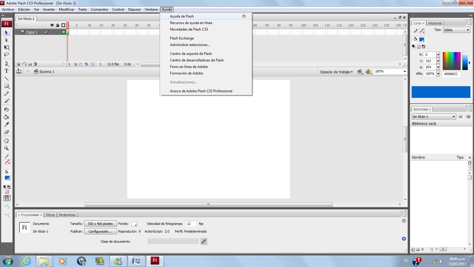 practicas MACROMEDIA FLASH