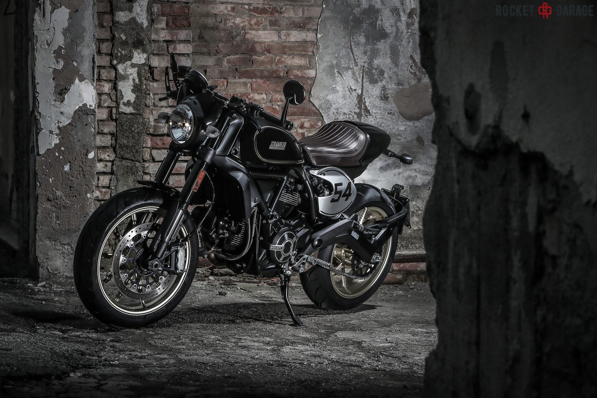 Scrambler Cafe Racer - First Ride - RocketGarage - Cafe Racer Magazine