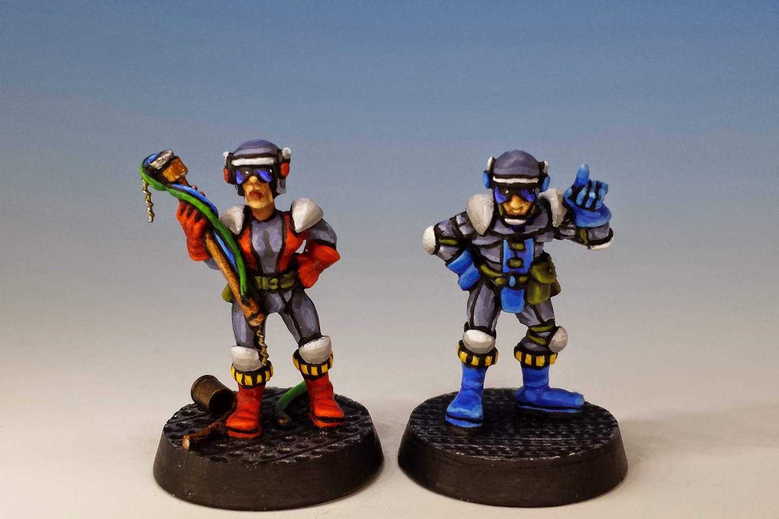 Oldenhammer in Toronto: Citadel's Paranoia Miniatures