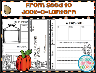 1st Grade Hip Hip Hooray!: From Seed to Jack-O-Lantern