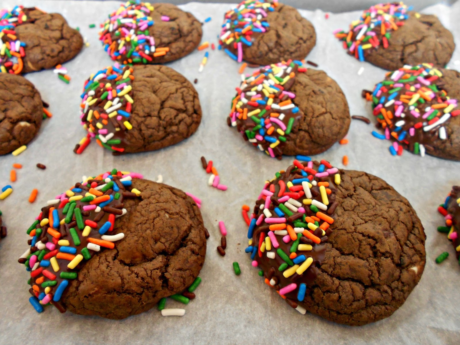 Sugarly Ever After: Chocolate Junk Cookies